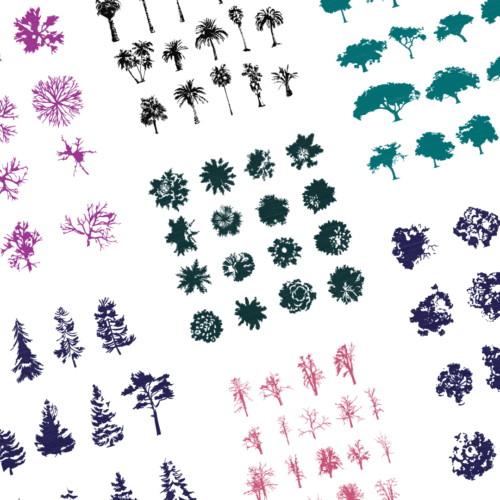 DWG - Summer Trees Plan - archibite.com